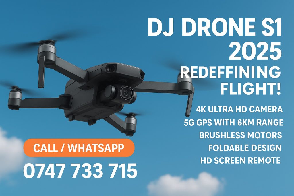 DJ Drone S1 2025: The Next-Level 4K Professional Quadcopter - The Rift
